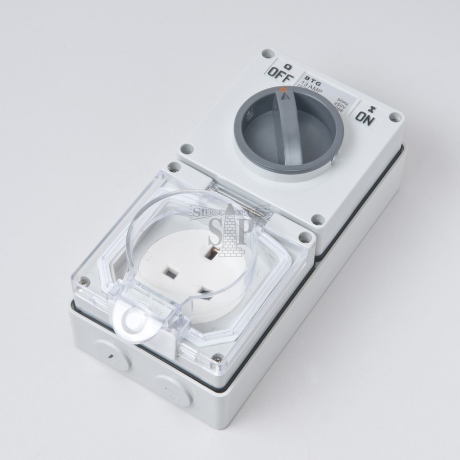 BTG 56CV313(T) 13A IP66 Weatherproof Switch Socket [Surface Mounted Type]